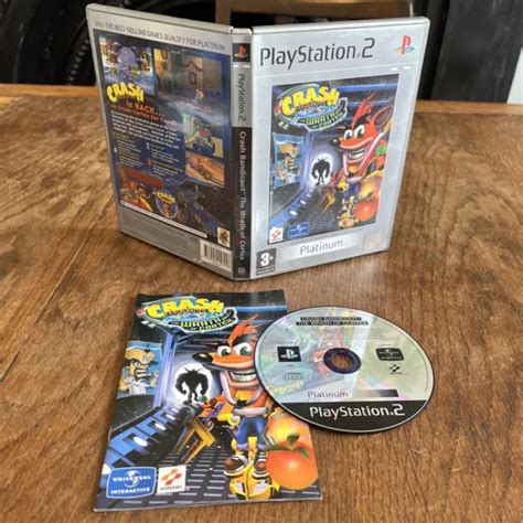 Crash Bandicoot The Wrath Of Cortex Platinum Ps2 Complete Vgc