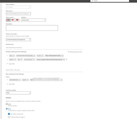 Blocking Download Of A File In Sharepoint With A Specific Label Microsoft Community Hub