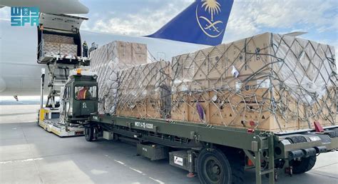 21st Saudi Relief Plane Arrives In Poland To Deliver Aid To Ukrainian