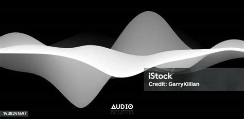 音波の視覚化3d黒と白のソリッド波形音声サンプル パターン 3dのベクターアート素材や画像を多数ご用意 3d アナログ アナログ