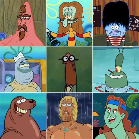 Spongebob Side Character Elimination Game The Character In The Top Comment Will Be Eliminated