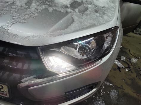 Линзы в ближний/ светодиоды в морде/ атермалка — Lada Гранта Лифтбек ...