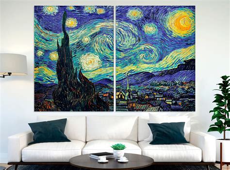 별이 빛나는 밤 빈센트 반 고흐 포스터 판매 중 Gramos Gxp Sku 10218 Printerval