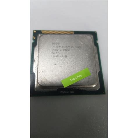 Cpu I5 2500 3 30ghz Cpu I5 2400 3 10ghz สินค้ามือสอง Shopee Thailand