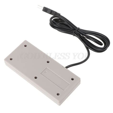Usb Gaming Controller Plug Play Plastic Blackgray Grandado