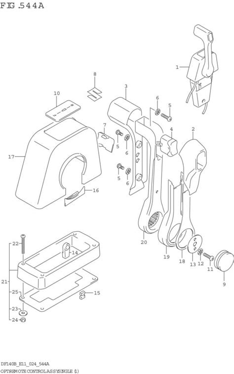 Opt Remote Control Assy Single 1 71246 Precision Marine