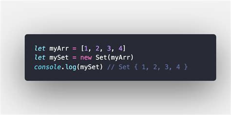 Javascript Sets Dev Community