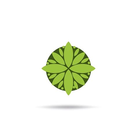 Premium Vector Abstract Green Leaf Logo Icon Vector Design