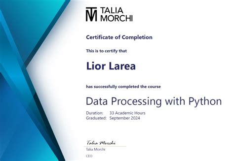 Lior Larea On Linkedin Python Dataprocessing Dataanalysis