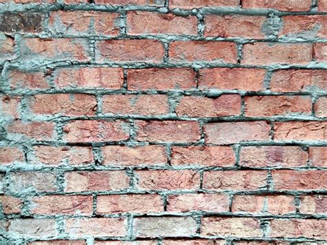 Red Brick Wall Texture Of Old Dark Brown And Red Brick Wall Panoramic