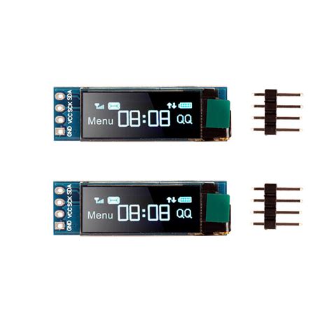 Módulo De Pantalla Lcd Oled Para Arduino 091 Pulgadas 128x32 I2c