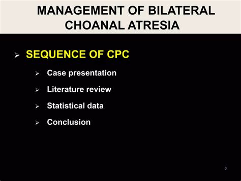 Choanal Atresia Ppt