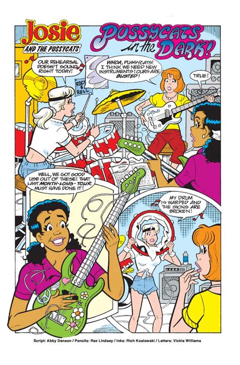 Archie Comics 80th Anniversary Presents Josie And The Pussycats Archie