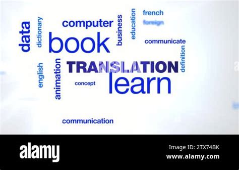Translation Learn Animation Book Business Communicate Communication