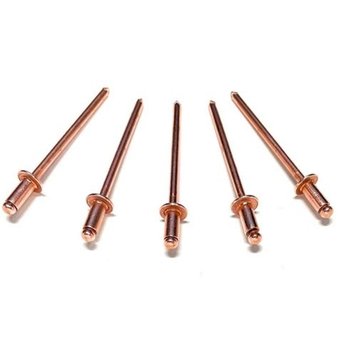 Cheap Price Brass Copper Open End Blind Rivets Manufacturerscheap
