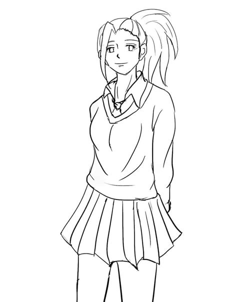 Momo Yaoyorozu Action Coloring Page Free Printable Coloring Pages Images And Photos Finder