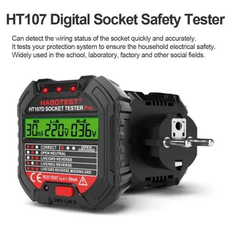 GROUND ZERO LINE Socket Detector Polarity Phase Check Voltage Test