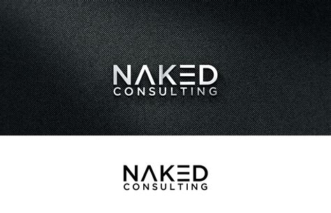 Modern Upmarket Logo Design For Naked Consulting By AliArts Design