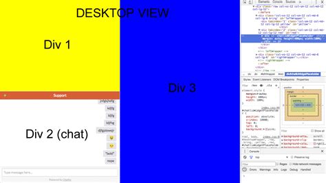 Javascript Div Content Disappears On Mobile View Stack Overflow