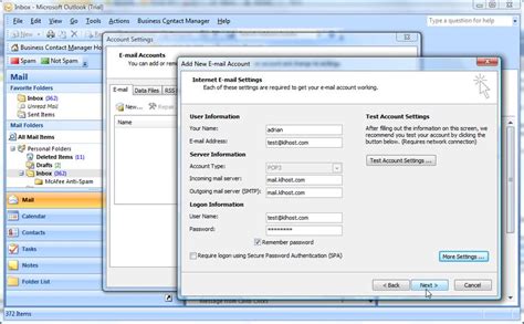 How To Setup Email Address In Microsoft Outlook Malaysia Web And