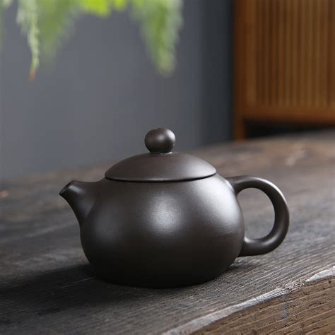 紫砂茶壶陶瓷功夫茶具冲泡花茶壶半手工石瓢壶家用西施壶虎窝淘