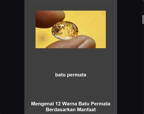 Recognize Types Of Gemstones Apk For Android Download