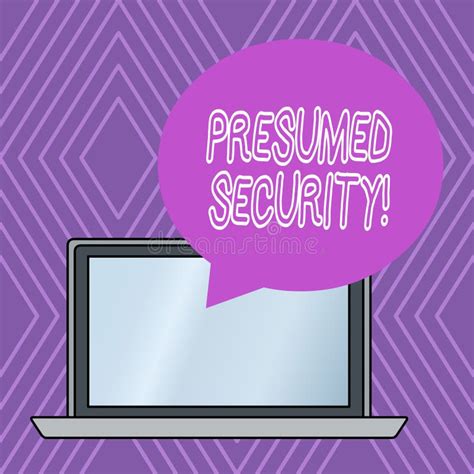 Writing Note Showing Presumed Security Business Photo Showcasing System Safe From Attack Due To