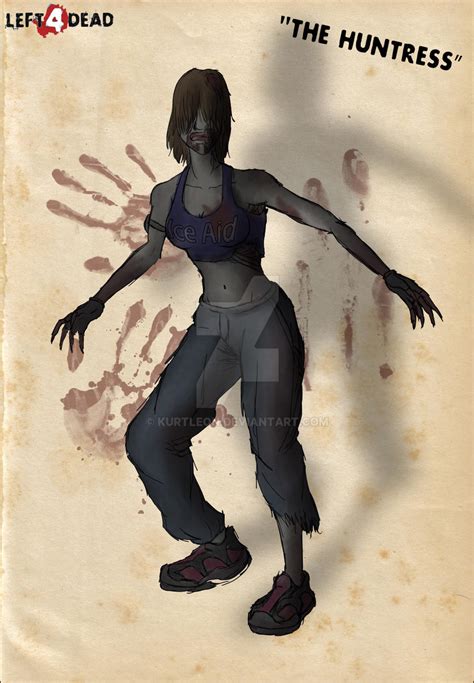 Left4dead Huntress Concept By Kurtleon On Deviantart