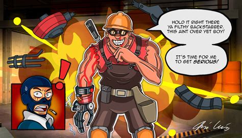 Engineer Gets Serious By Supremebsm On Deviantart