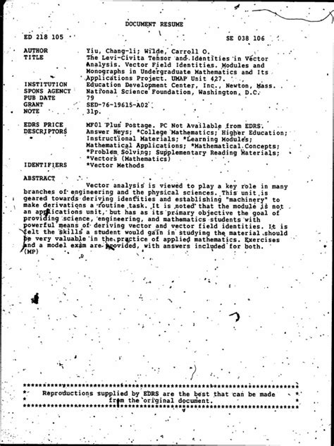 Pdf Levi Civita Identities Dokumen Tips