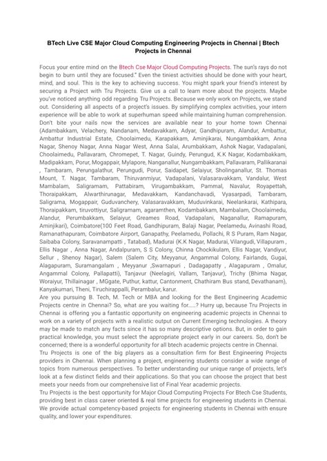 Ppt Btech Live Cse Major Cloud Computing Engineering Projects In