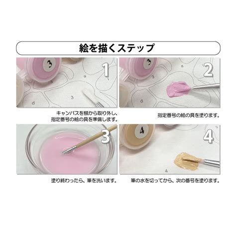 今日から画伯くん同じ番号の付いた絵の具を塗っていくだけで誰でも簡単に絵を描くことが出来ます デメテル オンライン ショップ卸のまいど