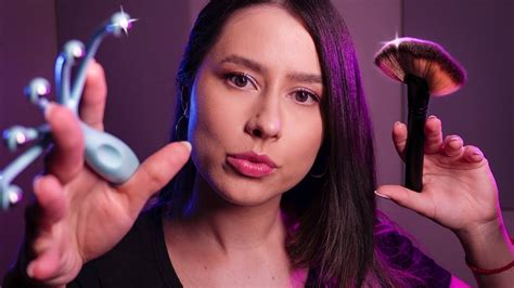 ASMR Perfect Visual triggers with Layered Sounds Plucking, invisible triggers, camera brushing ...