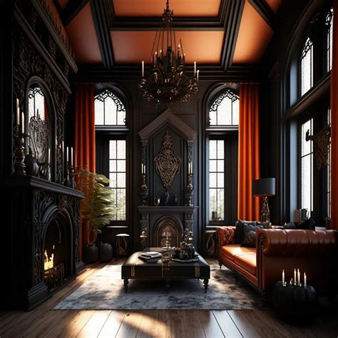 Pastel Goth Living Room At George Hodge Blog