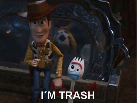 Forky Im Trash Blank Template Imgflip