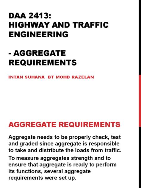 Aggregate Blending Pdf Construction Aggregate Specification