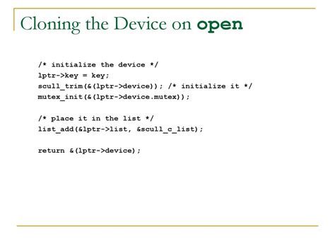 Advanced Char Driver Operations Ppt Download