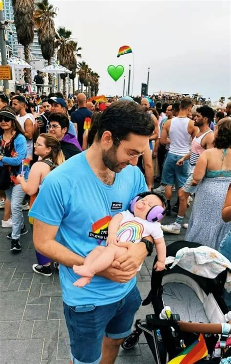 رژه همجنسبازان در تل آویو به همراه نسل آینده شان عکس ویسگون