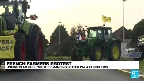Protesting Farmers Block Major Roads Into Paris In ‘siege Of French