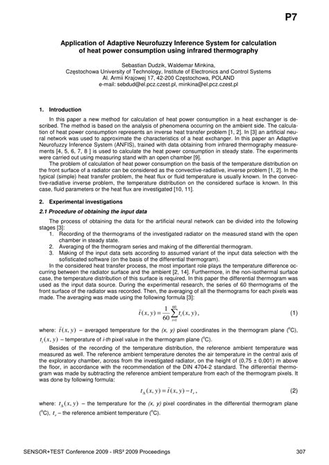 Pdf Ip7 Application Of Adaptive Neurofuzzy Inference System For
