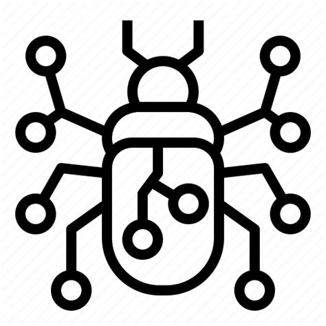 Digital Bug Code Security Online Stealing Attack Icon Download On Iconfinder