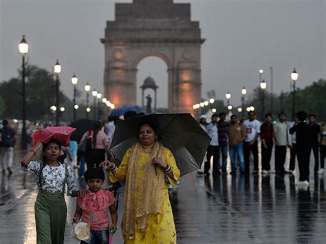 After Days Of Severe Heatwave Rain Respite For Delhi