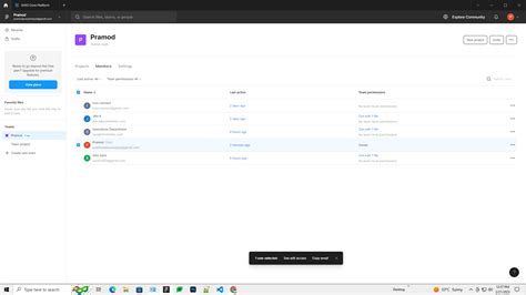 i want to stop my access in figma file please help figma forum