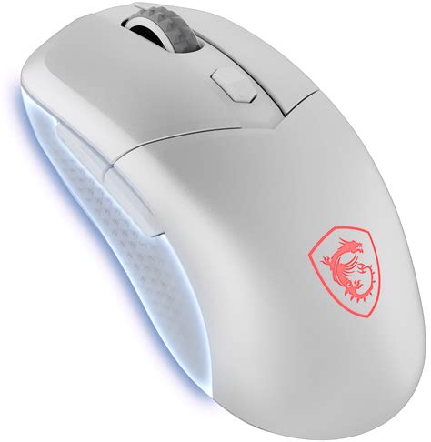 Msi Versa Wireless Gaming Mouse White Pcc Computers