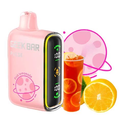 Geek Bar Pulse Pink Lemonade 15000 Puffs Disposable Vape
