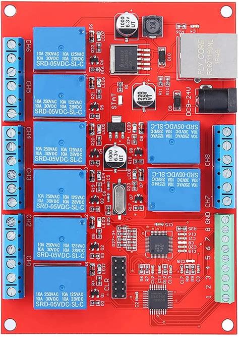 Ethernet Relay Board 8 Channel Relay Module Network Philippines Ubuy