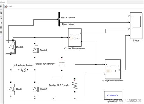 Matlab Simulink 二极管搭建整流电路1simulink中二极管 Csdn博客