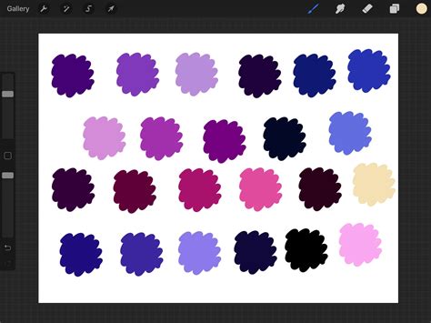 Winter Color Palette For Procreate Ebb And Flow Creative Co