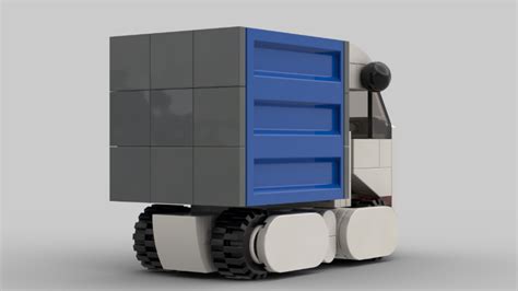 Lego Moc Exa Robotics Mini Truck By Futurismlego Rebrickable Build