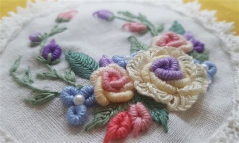 무료자수도안 불리온 스티치 장미꽃자수~ 프랑스자수 네이버 블로그